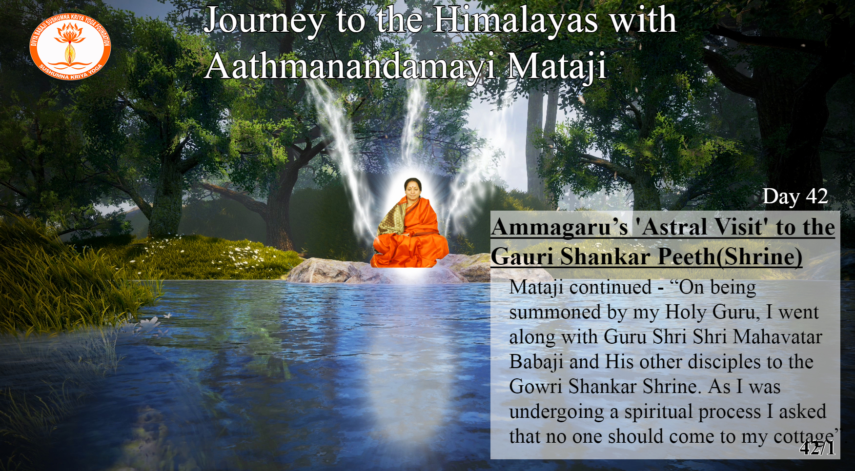 Day 42 – Ammagaru’s ‘Astral Visit’ to the Gauri Shankar Peeth(Shrine ...